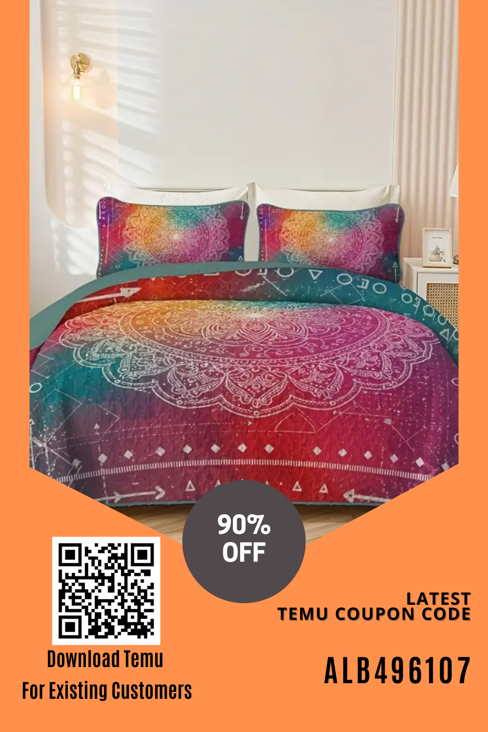 Temu Coupon Code 90% Off [ALB496107] For Existing Visitors - 3 ...